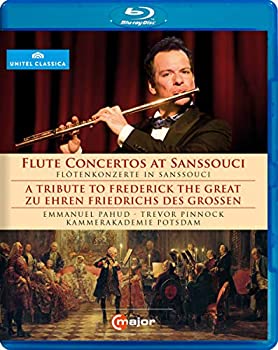 【中古】Flute Concertos at Sanssouci [Blu-ray] [Import]【メーカー名】C Major【メーカー型番】【ブランド名】商品画像はイメージです。中古という特性上、使用に影響ない程度の使用感・経年劣化（...