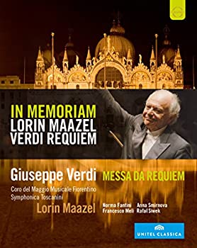 【古】In Memoriam : Lorin Maazel - VerdiMessa Da Requiem [Blu-ray]【メーカー名】Euroarts【メーカー型番】【ブランド名】商品画像はイメージです。中古という特性上、使用に影響な...