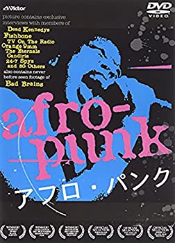 【中古】アフロ・パンク [DVD]【メーカー名】ビクターエンタテインメント【メーカー型番】【ブランド名】商品画像はイメージです。中古という特性上、使用に影響ない程度の使用感・経年劣化（傷、汚れなど）がある場合がございます。また、中古品の特性...