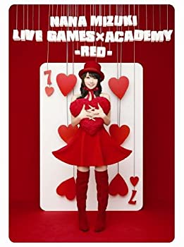 【中古】NANA MIZUKI LIVE GAMES×ACADEMY-RED- [DVD]【メーカー名】キングレコード【メーカー型番】【ブランド名】商品画像はイメージです。中古という特性上、使用に影響ない程度の使用感・経年劣化（傷、汚れなど...