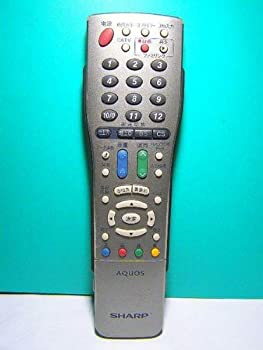 【中古】シャープ テレビリモコン GA632WJSA 蓋無【メーカー名】シャープ【メーカー型番】GA632WJSA【ブランド名】シャープ(SHARP)商品画像はイメージです。中古という特性上、使用に影響ない程度の使用感・経年劣化（傷、汚れな...