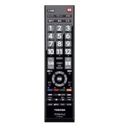 【中古】液晶テレビ40S5・32S5・24B5・19B5用リモコン【メーカー名】東芝【メーカー型番】【ブランド名】東芝(TOSHIBA)商品画像はイメージです。中古という特性上、使用に影響ない程度の使用感・経年劣化（傷、汚れなど）がある場合...