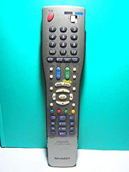 【中古】シャープ テレビリモコン GA529PA【メーカー名】シャープ【メーカー型番】GA529PA【ブランド名】シャープ(SHARP)商品画像はイメージです。中古という特性上、使用に影響ない程度の使用感・経年劣化（傷、汚れなど）がある場合...