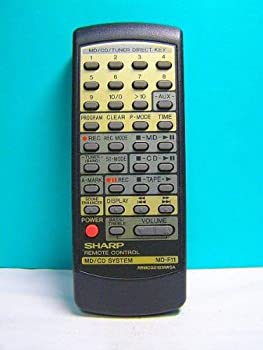 【中古】シャープ オーディオリモコン MD-F11 RRMCG0187AWSA【メーカー名】シャープ【メーカー型番】MD-F11 RRMCG0187AWSA【ブランド名】シャープ(SHARP)商品画像はイメージです。中古という特性上、使用に...