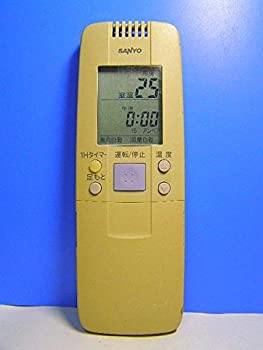 【中古】サンヨー エアコンリモコン RCS-VS8A【メーカー名】サンヨー【メーカー型番】RCS-VS8A【ブランド名】三洋電機商品画像はイメージです。中古という特性上、使用に影響ない程度の使用感・経年劣化（傷、汚れなど）がある場合がござい...
