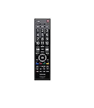 【中古】TOSHIBA (東芝) テレビ用 純正リモコン CT-90473【メーカー名】東芝【メーカー型番】CT90473【ブランド名】REGZA商品画像はイメージです。中古という特性上、使用に影響ない程度の使用感・経年劣化（傷、汚れなど）...