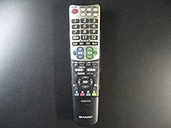【中古】シャープ テレビリモコン【メーカー名】シャープ【メーカー型番】GB046WJSA【ブランド名】シャープ(SHARP)商品画像はイメージです。中古という特性上、使用に影響ない程度の使用感・経年劣化（傷、汚れなど）がある場合がございます...