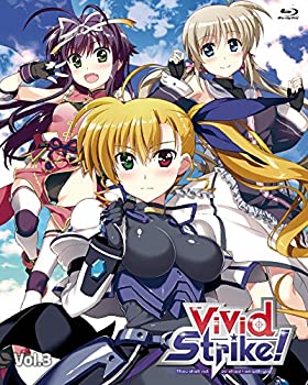 【中古】ViVid Strike! Vol.3 [Blu-ray]【メーカー名】キングレコード【メーカー型番】【ブランド名】商品画像はイメージです。中古という特性上、使用に影響ない程度の使用感・経年劣化（傷、汚れなど）がある場合がございます...