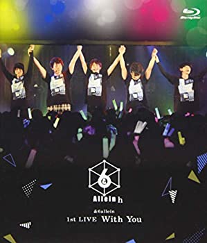 【中古】&6allein 1st LIVE「With You」 [Blu-ray]【メーカー名】マリン・エンタテインメント【メーカー型番】【ブランド名】【商品説明】【中古】&6allein 1st LIVE「With You」 [Blu-r...