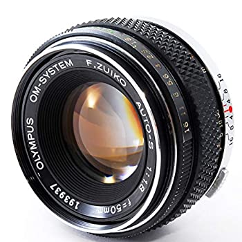 【中古】Olympus OM-SYSTEM F.Zuiko Auto-S 50mm f1.8 1:1.8【メーカー名】Olympus【メーカー型番】【ブランド名】オリンパス商品画像はイメージです。中古という特性上、使用に影響ない程度の使用感...