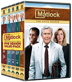 【中古】Matlock: Five Season Pack [DVD] [Import]【メーカー名】Paramount【メーカ型番】【ブランド名】商品画像はイメージです。中古という特性上、使用に影響ない程度の使用感・経年劣化（傷、汚れなど...