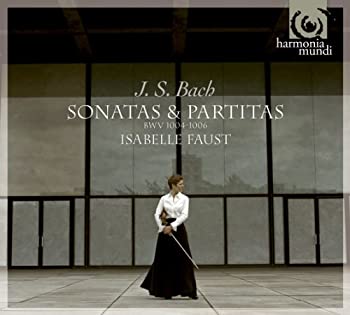 【中古】J.S. バッハ:無伴奏ソナタ&パルティータ集 [輸入盤・日本語解説書付] (J.S.Bach: Sonatas & Partitas BWV 1004-1006 / Isabelle Faust (Vn))【メーカー名】Harmo...