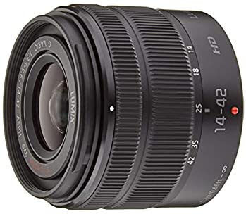 【中古】パナソニック 標準ズームレンズ マイクロフォーサーズ用 ルミックス G VARIO 14-42mm/F3.5-5.6 II ASPH./MEGA O.I.S. ブラック H-FS1442A-KA【メーカー名】パナソニック(Panas...