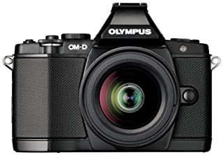 【中古】OLYMPUS ミラーレス一眼 OM-D E-M5 レンズキット ブラック 1605万画素 防塵 防滴 OM-D E-M5 LKIT BLK【メーカー名】オリンパス【メーカー型番】OM-D - Black Kit【ブランド名】オリン...