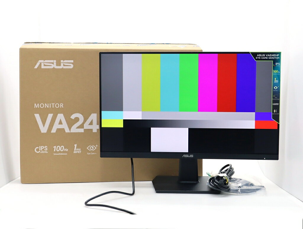 商品情報 No.56b257321メーカーASUS商品名 型番・型名VA24EHF-P※90LM0560-B04120仕様■基本スペック　・モニター：23.8インチ非光沢IPSパネル　・フルHD(1920x1080ドット)表示　・HDMI入...