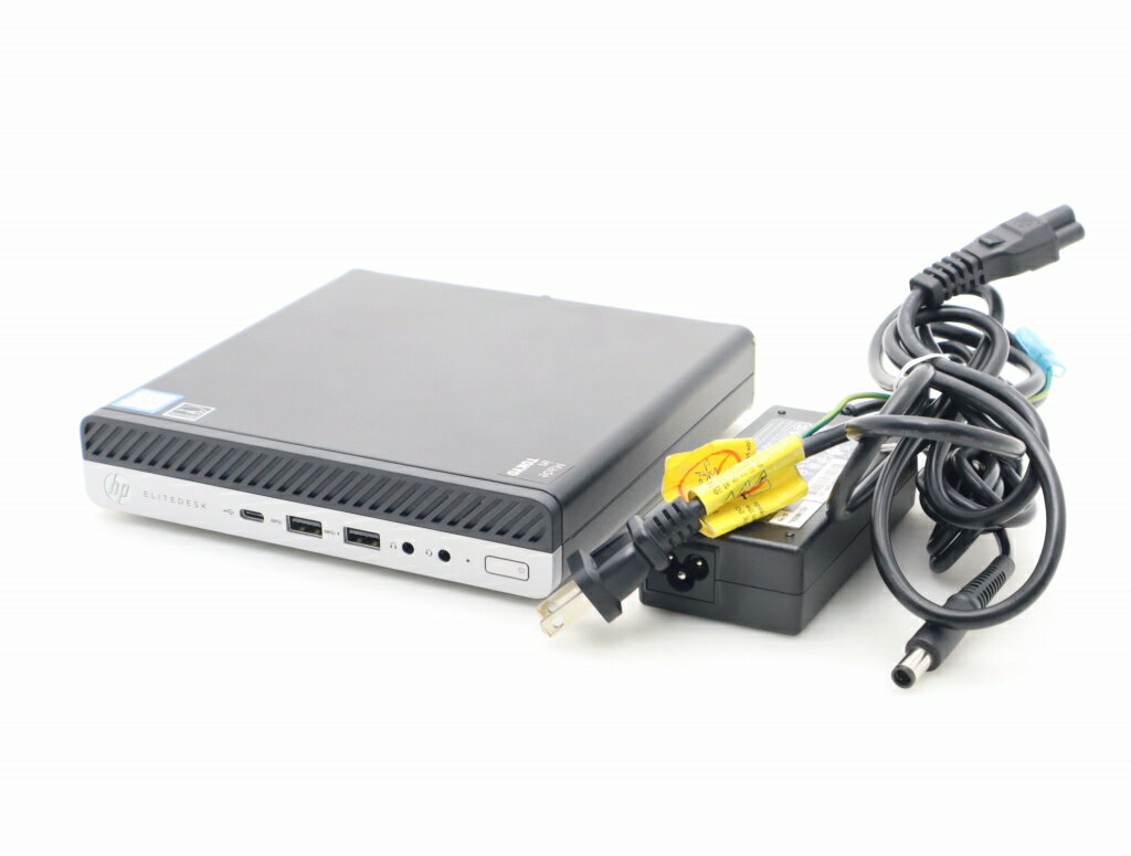 商品情報 No.559250204メーカーhp商品名 型番・型名EliteDesk 800 G4 DM※2YH15AV仕様■基本スペック　・CPU：Core i5-8500T 2.1GHz(6コア6スレッド)　・メモリ：8GB(8GBx1枚...