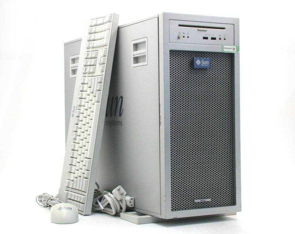 商品情報 No.566252627メーカーSun商品名 型番・型名Ultra 25仕様■基本スペック　・CPU：UltraSPARC-3i 1.33MHz　・メモリ：8GB(2GBx4枚)　・ストレージ：250GB(空マウンタ2個あり)　・...