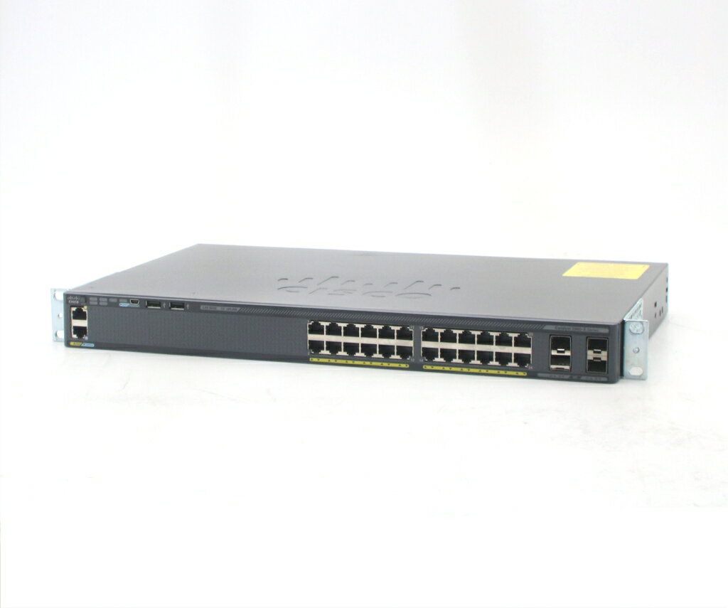 商品情報 No.543260880メーカーCisco商品名 型番・型名Catalyst WS-C2960X-24TS-L V05仕様■基本スペック　・24ポート1000BASE-T　・4ポートSFPスロット　・SFPスロット一部破損あり　・...