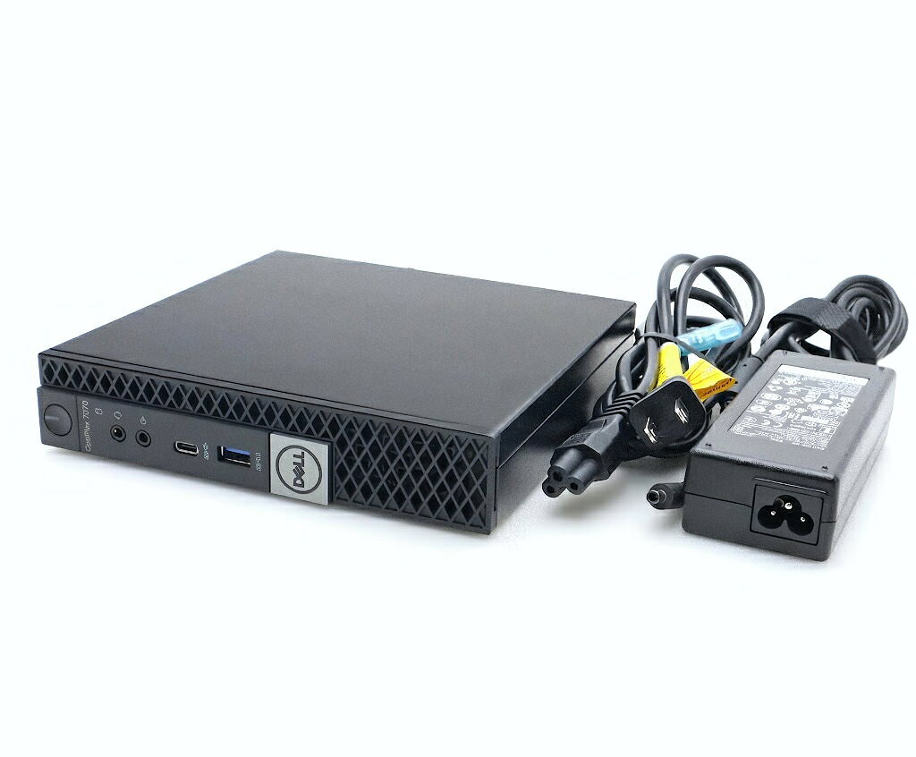 商品情報 No.543266098メーカーDELL商品名 型番・型名OptiPlex 7070 Micro仕様■基本スペック　・CPU：Core i5-9500T 2.2GHz(6コア6スレッド)　・メモリ：8GB(4GBx2枚)　・ストレ...