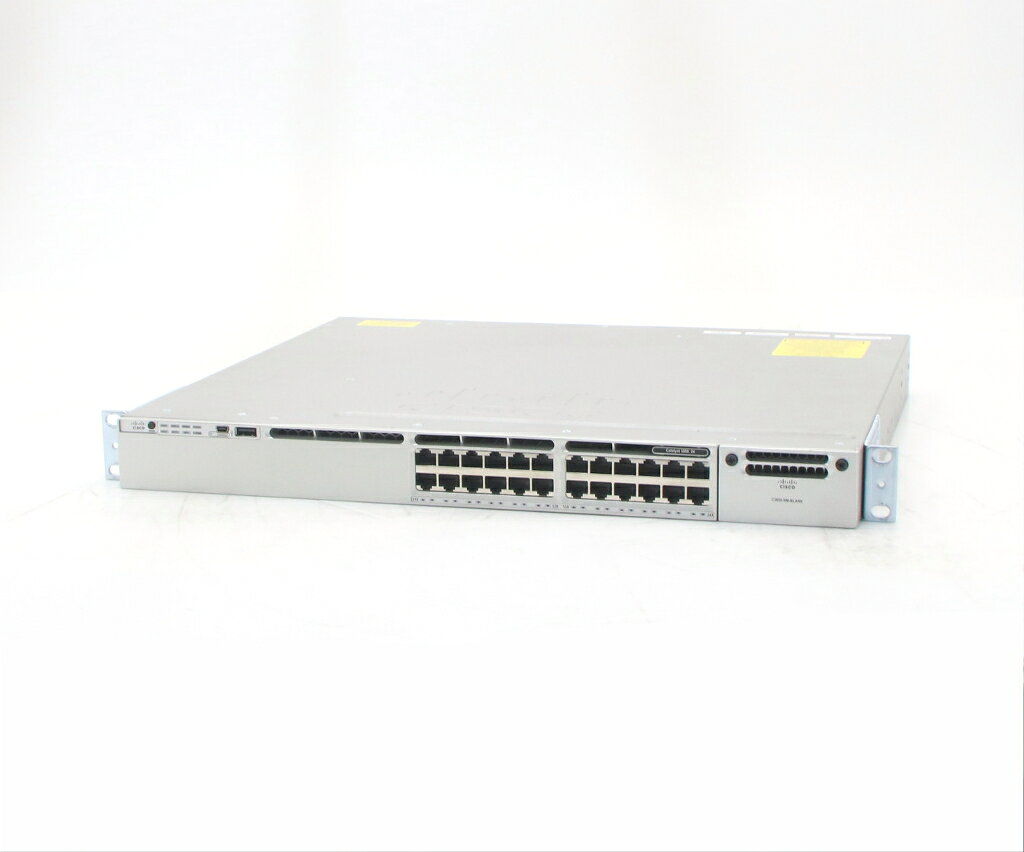 商品情報 No.56c251927メーカーCisco商品名 型番・型名Catalyst WS-C3850-24T-S V07仕様■基本スペック　・24ポート1000BASE-T　・冗長電源　・ラッキングブラケット装着済み　・CAT3K_CA...
