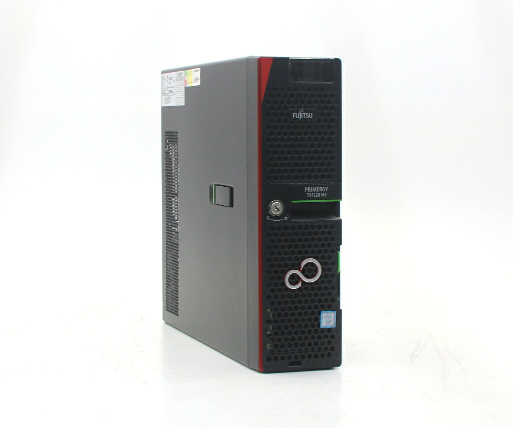 商品情報 No.564261000メーカー富士通商品名 型番・型名PRIMERGY TX1320 M3※PYT1323ZFP仕様■基本スペック　・CPU：Xeon E3-1220 v6 3GHz(4コア4スレッド)　・メモリ：8GB(4GB...