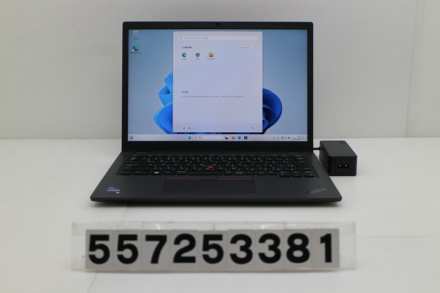 商品情報 No.557253381メーカーLenovo商品名 型番・型名ThinkPad L13 Gen4※21FHS1HE00仕様■基本スペック　・CPU：Corei5 1345U 1.6GHz(10コア12スレッド)　・メモリ：8192...