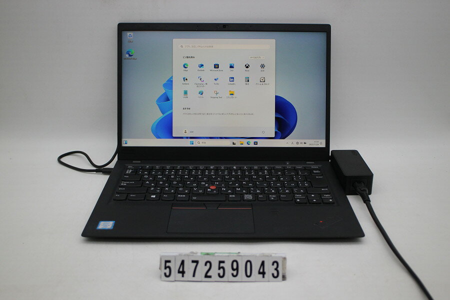 商品情報 No.547259043メーカーLenovo商品名 型番・型名ThinkPad X1 Carbon 6th Gen※20KGSDKF01仕様■基本スペック　・CPU：Corei5 8350U 1.7GHz(4コア8スレッド)　・メ...