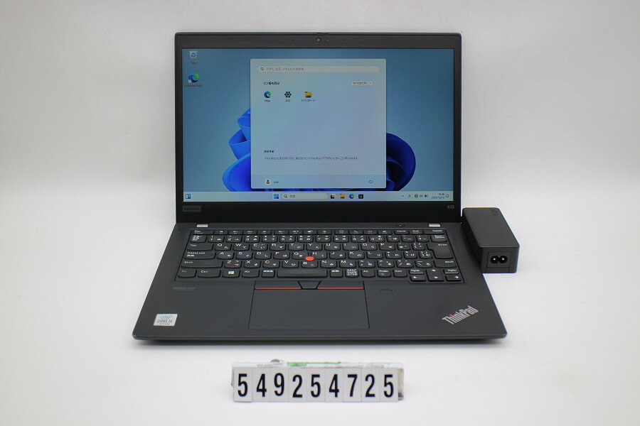 商品情報 No.549254725メーカーLenovo商品名 型番・型名ThinkPad X13 Gen1※20T3S0KX00仕様■基本スペック　・CPU：Corei5 10210U 1.6GHz(4コア8スレッド)　・メモリ：16384...