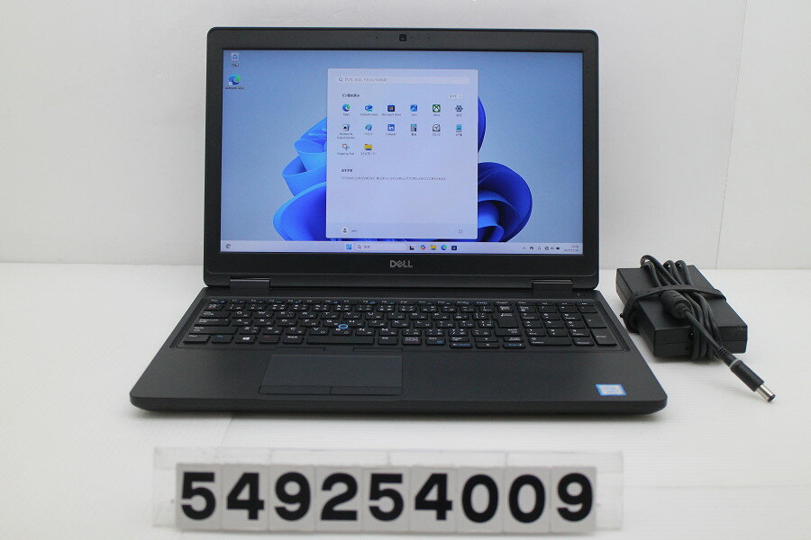 商品情報 No.549254009メーカーDELL商品名 型番・型名Precision 3530仕様■基本スペック　・CPU：Corei7 8750H 2.2GHz(6コア12スレッド)　・メモリ：8192MB(8GB×1枚(空きスロット×...