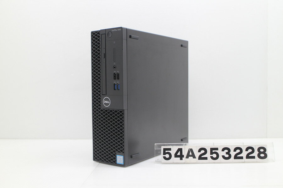 商品情報 No.54A253228メーカーDELL商品名 型番・型名Optiplex 3060 SFF仕様■基本スペック　・CPU：Corei5 8400 2.8GHz(6コア6スレッド)　・メモリ：16384MB(8GB×2枚(空きスロッ...