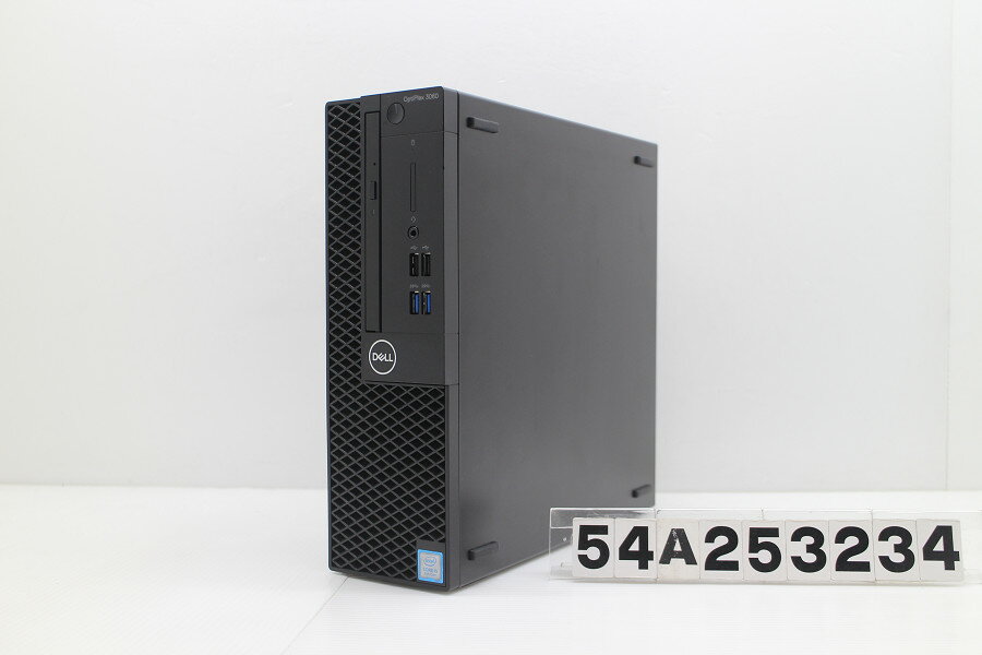 商品情報 No.54A253234メーカーDELL商品名 型番・型名Optiplex 3060 SFF仕様■基本スペック　・CPU：Corei5 8400 2.8GHz(6コア6スレッド)　・メモリ：16384MB(8GB×2枚(空きスロッ...