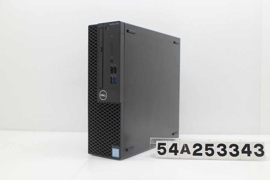 商品情報 No.54A253343メーカーDELL商品名 型番・型名Optiplex 3060 SFF仕様■基本スペック　・CPU：Corei5 8400 2.8GHz(6コア6スレッド)　・メモリ：16384MB(8GB×2枚(空きスロッ...