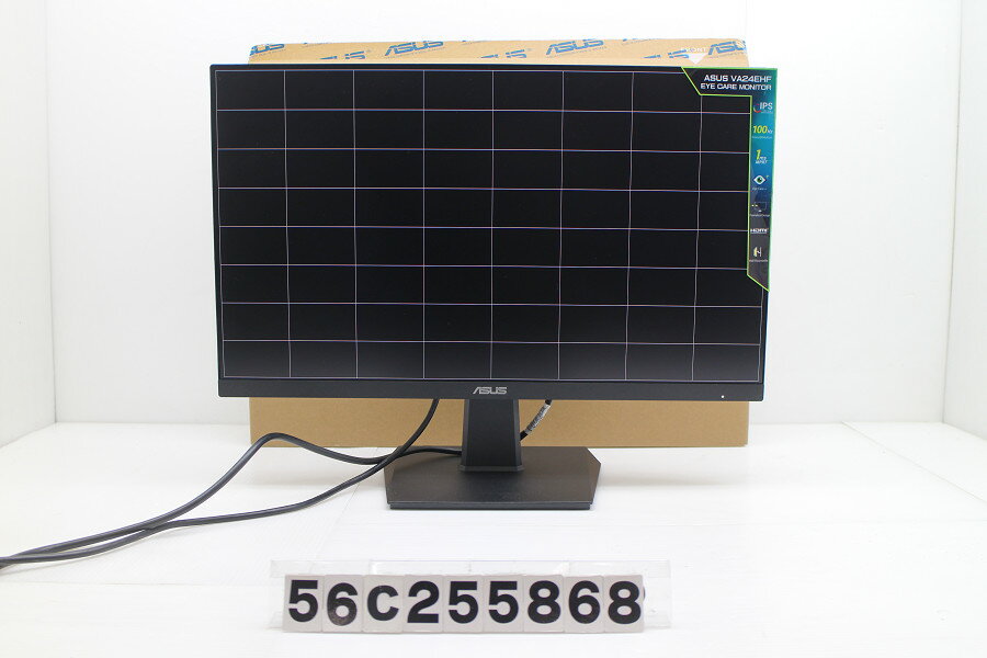 商品情報 No.56C255868メーカーASUS商品名 型番・型名VA24EHF-P仕様■基本スペック　・モニタサイズ：23.8インチ　・モニタタイプ：ワイド　・解像度(規格)：FHD(1920x1080)　・入力端子：HDMI×1　IP...
