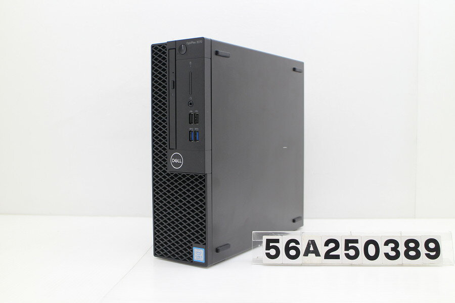 商品情報 No.56A250389メーカーDELL商品名 型番・型名Optiplex 3070 SFF仕様■基本スペック　・CPU：Corei5 9500 3GHz(6コア6スレッド)　・メモリ：8192MB(4GB×2枚(空きスロットなし...