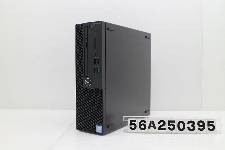 商品情報 No.56A250395メーカーDELL商品名 型番・型名Optiplex 3070 SFF仕様■基本スペック　・CPU：Corei5 9500 3GHz(6コア6スレッド)　・メモリ：8192MB(4GB×2枚(空きスロットなし...