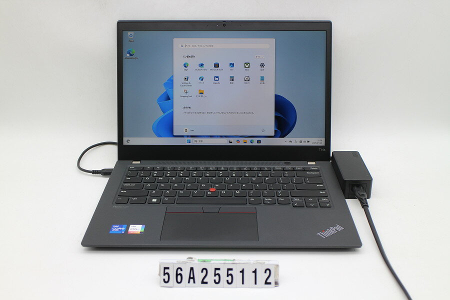 商品情報 No.56A255112メーカーLenovo商品名 型番・型名ThinkPad T14s Gen2※20WNS33700仕様■基本スペック　・CPU：Corei7 1185G7 3GHz(4コア8スレッド)　・メモリ：32768M...