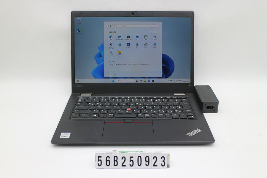 商品情報 No.56B250923メーカーLenovo商品名 型番・型名ThinkPad L13※20R4S6QA00仕様■基本スペック　・CPU：Corei5 10210U 1.6GHz(4コア8スレッド)　・メモリ：8192MB(変更不...
