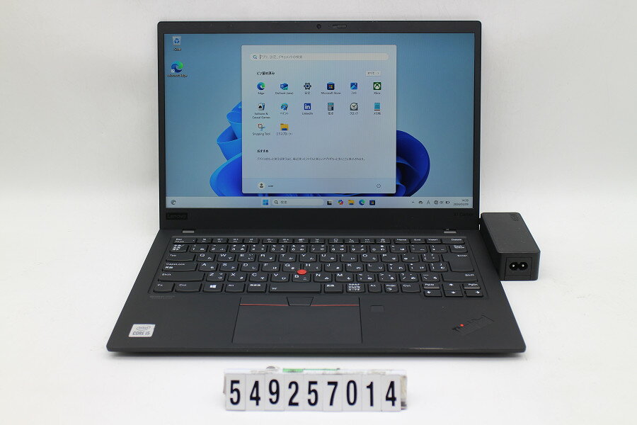 商品情報 No.549257014メーカーLenovo商品名 型番・型名ThinkPad X1 Carbon 8th Gen※20UA仕様■基本スペック　・CPU：Corei5 10210U 1.6GHz(4コア8スレッド)　・メモリ：81...