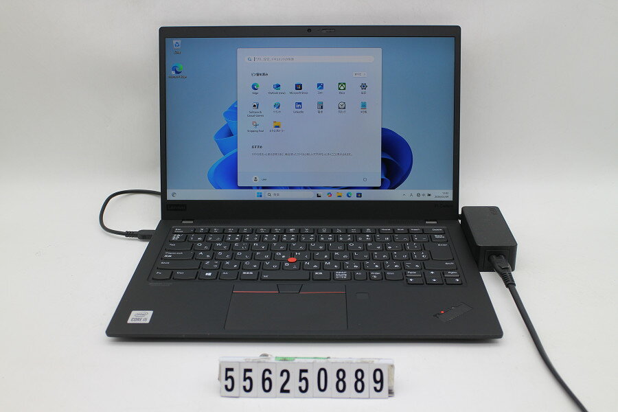 商品情報 No.556250889メーカーLenovo商品名 型番・型名ThinkPad X1 Carbon 8th Gen※20UA仕様■基本スペック　・CPU：Corei5 10210U 1.6GHz(4コア8スレッド)　・メモリ：81...