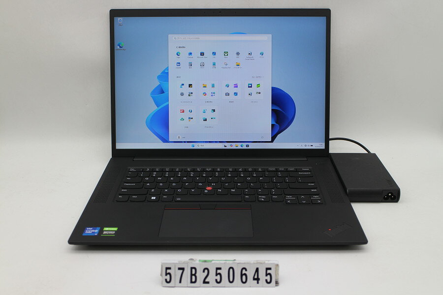 商品情報 No.57B250645メーカーLenovo商品名 型番・型名ThinkPad X1 Extreme Gen4※20Y6S06900仕様■基本スペック　・CPU：Corei7 11850H 2.5GHz(8コア16スレッド)　・メ...