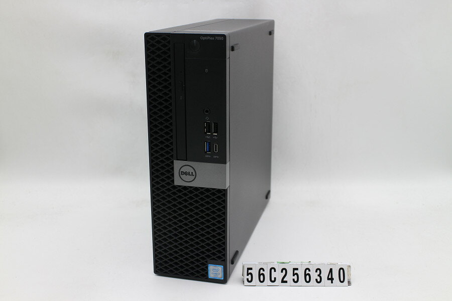 商品情報 No.56C256340メーカーDELL商品名 型番・型名Optiplex 7050 SFF仕様■基本スペック　・CPU：Corei7 6700 3.4GHz(4コア8スレッド)　・メモリ：16384MB(4GB×4枚(空きスロッ...