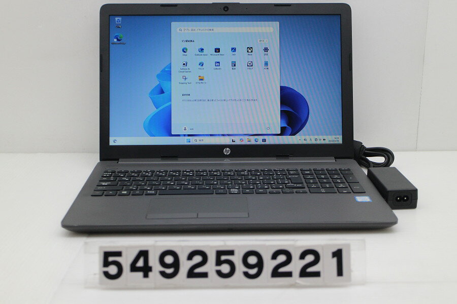 商品情報 No.549259221メーカーhp商品名 型番・型名250 G7※5KX42AV仕様■基本スペック　・CPU：Corei5 8265U 1.6GHz(4コア8スレッド)　・メモリ：8192MB(4GB×2枚(空きスロットなし))...