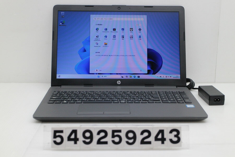 商品情報 No.549259243メーカーhp商品名 型番・型名250 G7※5KX42AV仕様■基本スペック　・CPU：Corei5 8265U 1.6GHz(4コア8スレッド)　・メモリ：8192MB(4GB×2枚(空きスロットなし))...
