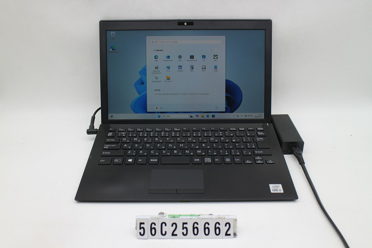 商品情報 No.56C256662メーカーVAIO商品名 型番・型名VJPG13C11N仕様■基本スペック　・CPU：Corei5 1035G1 1GHz(4コア8スレッド)　・メモリ：8192MB(変更不可)　・HDD：256GB(SSD...