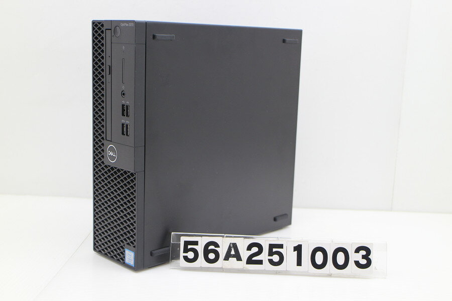 商品情報 No.56A251003メーカーDELL商品名 型番・型名OptiPlex 3070 SFF仕様■基本スペック　・CPU：Corei3 9300 3.7GHz(4コア4スレッド)　・メモリ：8192MB(4GB×2枚(空きスロット...