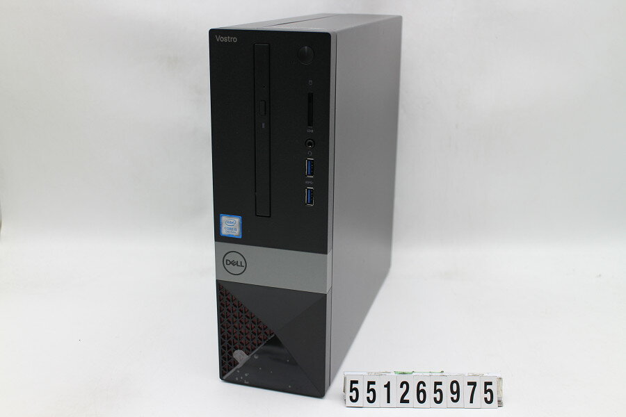 商品情報 No.551265975メーカーDELL商品名 型番・型名Vostro 3471 SFF仕様■基本スペック　・CPU：Corei5 9400 2.9GHz(6コア6スレッド)　・メモリ：8192MB(4GB×2枚(空きスロットなし...