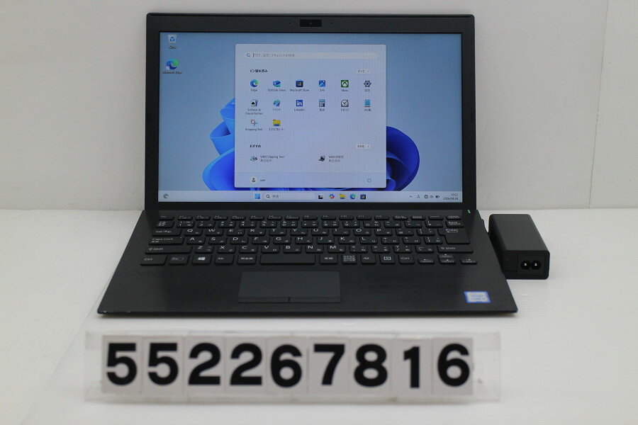 商品情報 No.552267816メーカーVAIO商品名 型番・型名VJPG11C11N仕様■基本スペック　・CPU：Corei5 8250U 1.6GHz(4コア8スレッド)　・メモリ：8192MB(変更不可)　・HDD：256GB(SS...