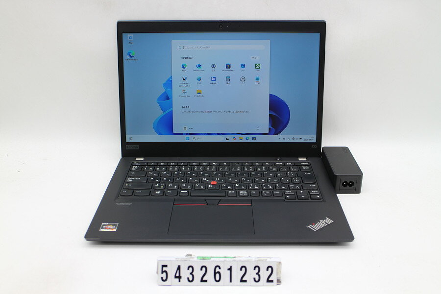 商品情報 No.543261232メーカーLenovo商品名 型番・型名ThinkPad X13 Gen1※20UGS2VU00仕様■基本スペック　・CPU：Ryzen 3 PRO 4450U 2.5GHz(4コア8スレッド)　・メモリ：1...