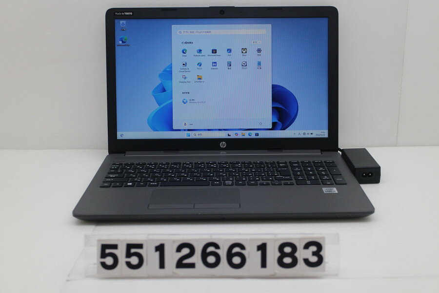 商品情報 No.551266183メーカーhp商品名 型番・型名250 G7※14G24AV仕様■基本スペック　・CPU：Corei3 1005G1 1.2GHz(2コア4スレッド)　・メモリ：8192MB(4GB×2枚(空きスロットなし)...