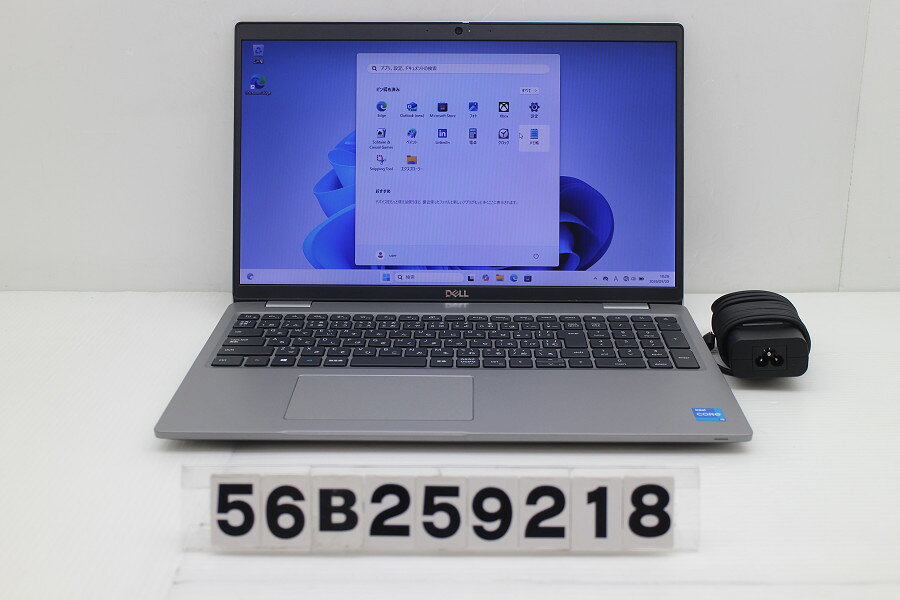 商品情報 No.56B259218メーカーDELL商品名 型番・型名Latitude 5520仕様■基本スペック　・CPU：Corei5 1135G7 2.4GHz(4コア8スレッド)　・メモリ：16384MB(8GB×2枚(空きスロットな...